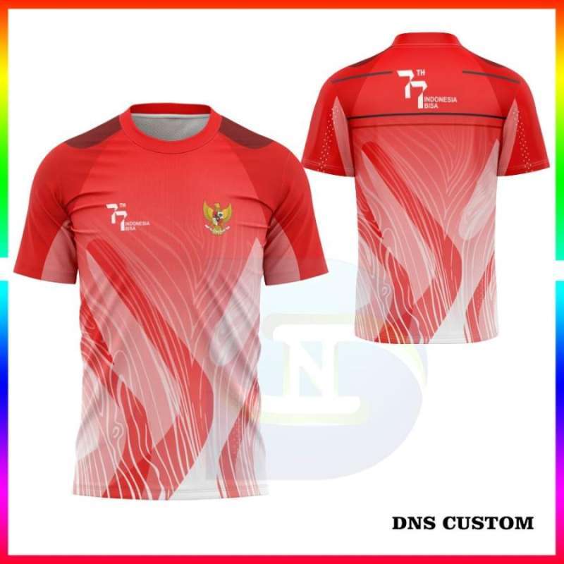 Jual Jersey Kaos Pria 17 Agustus 2022 Custom Kekinian Desain Keren ...