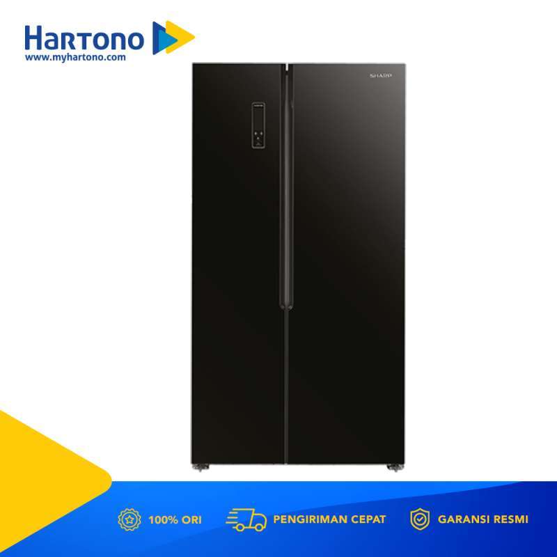 Jual Sharp Kulkas Side By Side Refrigerator SJIS61GBK di Seller ...