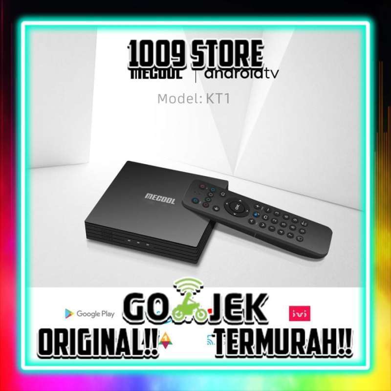 Jual Mecool Smart TV Box Receiver Android 10 DVB-T2 2GB 16GB - KT1 - 17BK di Seller 1009 Store ...