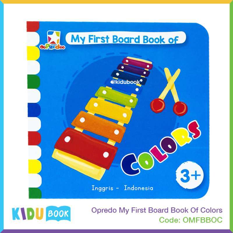Jual Buku Bayi dan Anak Belajar Mengenal Warna Opredo My First Board ...
