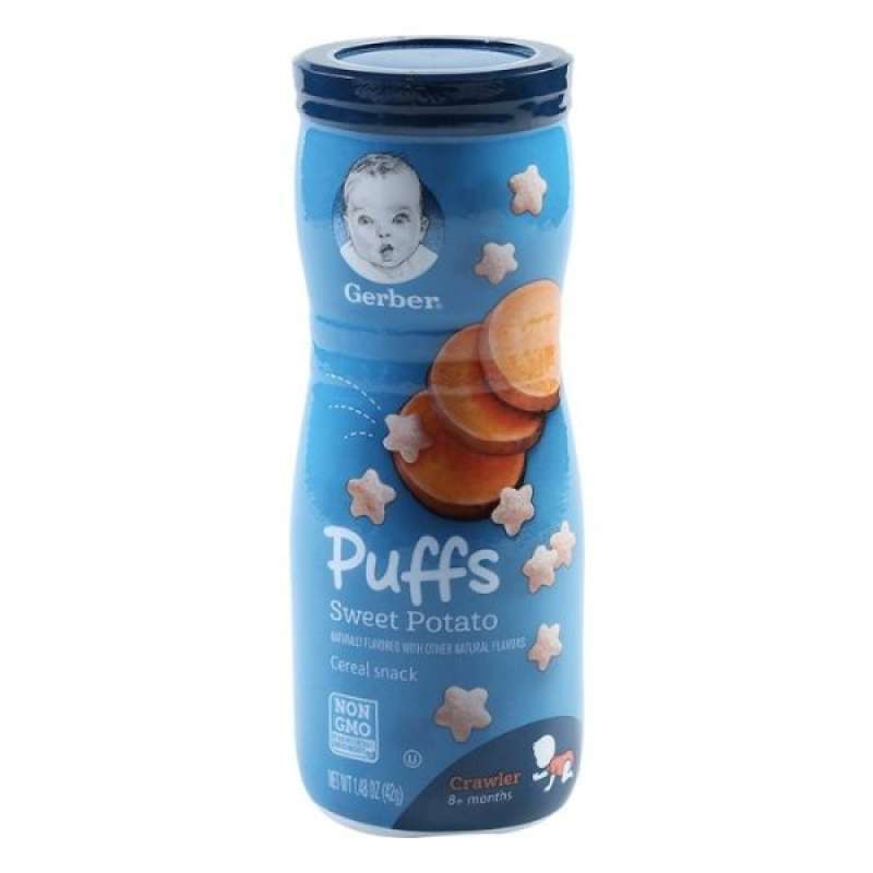 Jual GERBER FRUIT PUFF SWEET POTATO 1.48OZ di Seller Ranch Market The ...