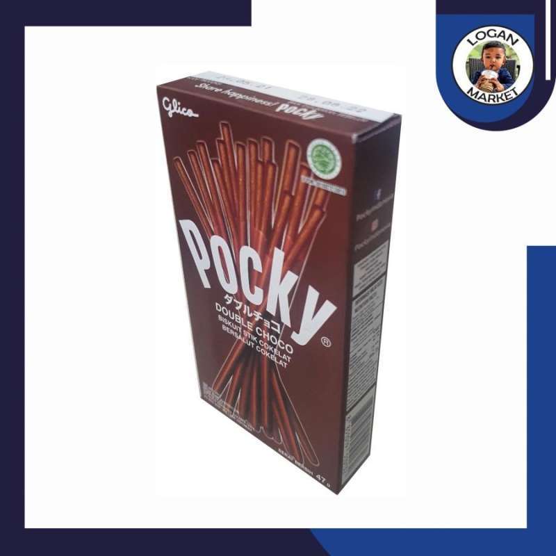 Jual Glico Pocky Double Coklat Colourful Matcha Strawberry Watermelon - Double Coklat Di Seller ...