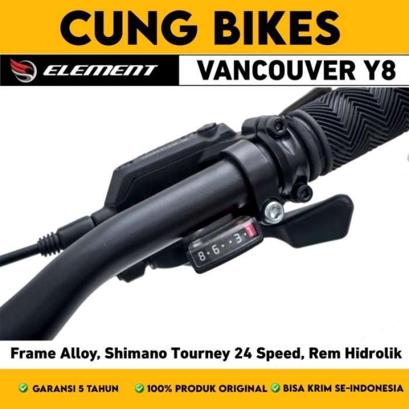 Jual Sepeda Gunung 27.5 Inch Mtb Element Police Vancouver Y8 Rem Hidroulic Di Seller Cung Bikes ...