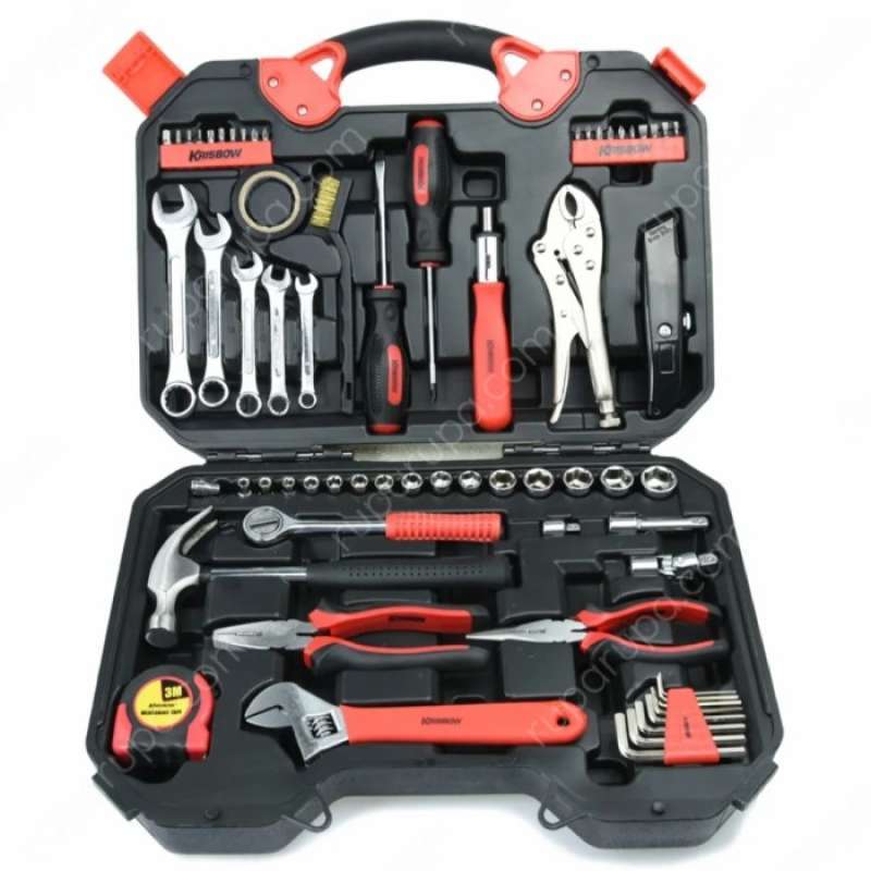 Promo Toolkit 66 Tool Kit Box Set Krisbow Kotak Perkakas Mekanik Diskon ...