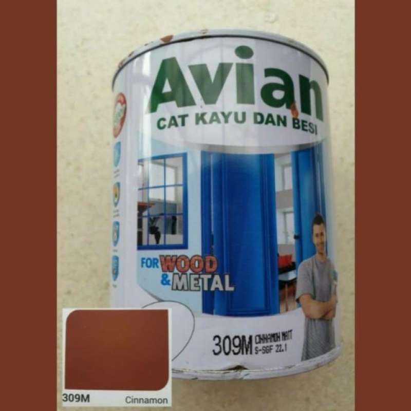 Jual Cat Kayu Dan Besi Avian Warna Cinnamon Dof/Matt di Seller JS6 ...
