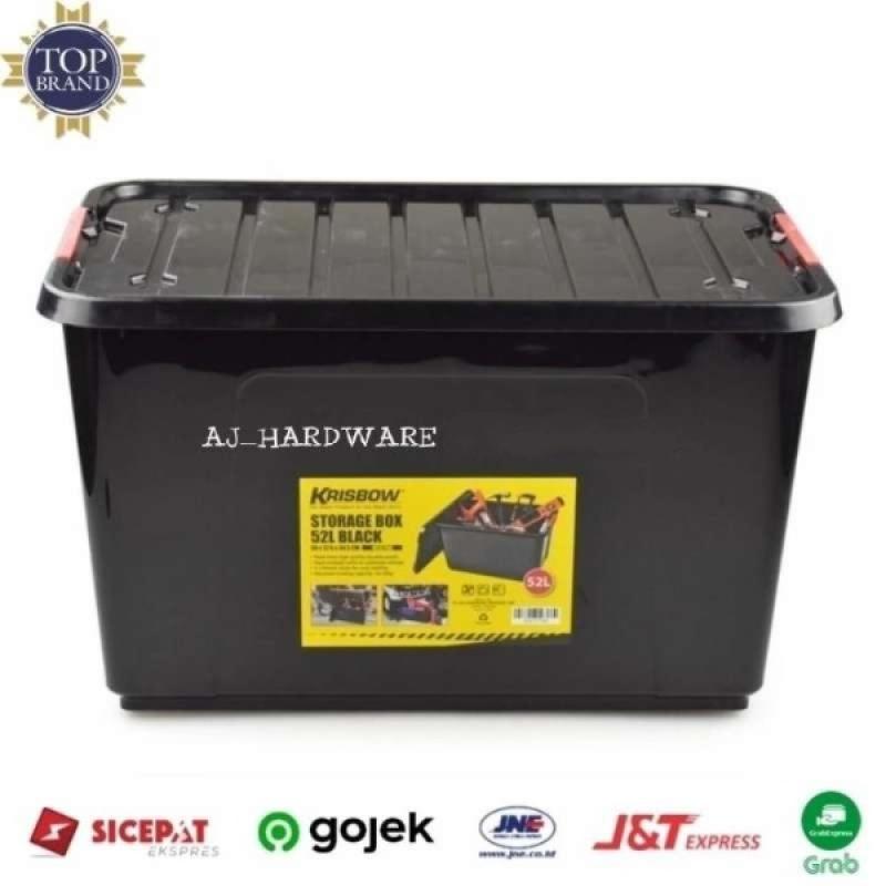 Jual Krisbow 52 Liter Kotak Penyimpanan Serbaguna / Kotak Perkakas di ...