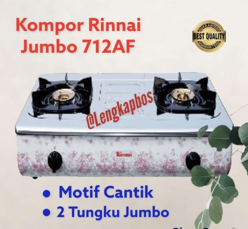 Jual Kompor Rinnai Jumbo 2 tungku 712AF di Seller LengkapBos - Alang ...
