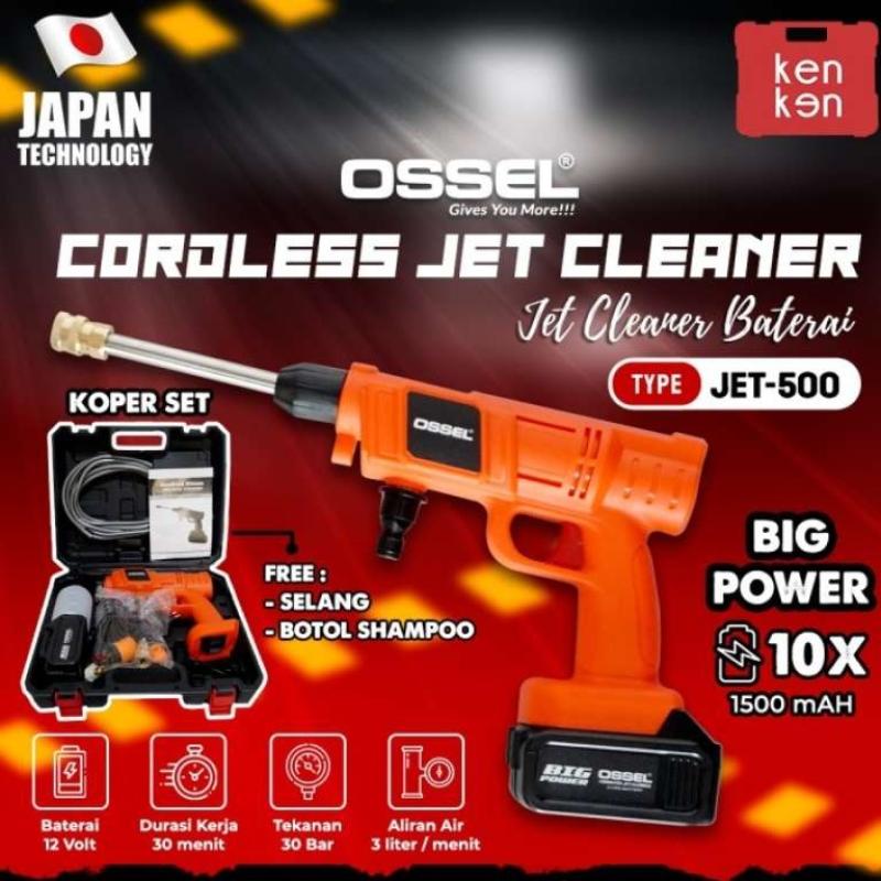 Promo Cordless Jet Cleaner Cuci Motor Mobil Semprot Air Tekanan Tinggi ...