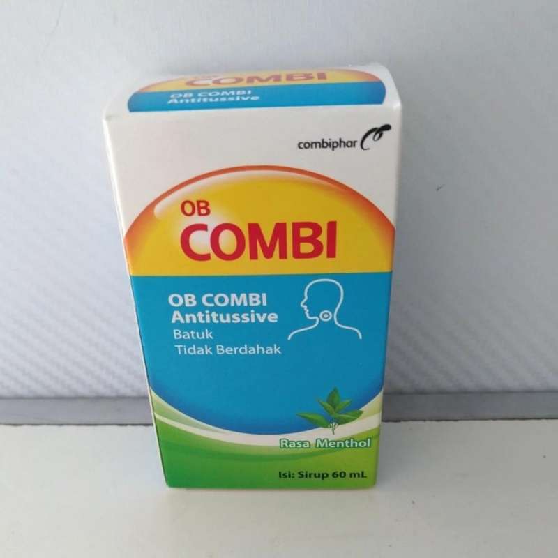 Jual Obh Ob Combi Antitussive Biru Batuk Tidak Berdahak Rasa Mentol ...
