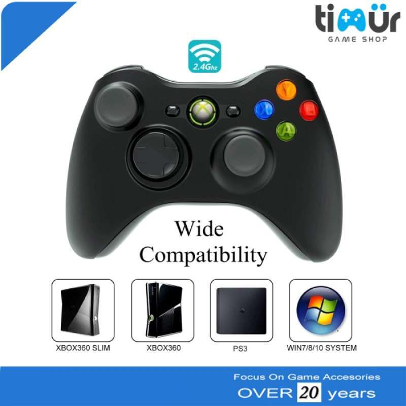 Jual OEM Stick Stik Joystick Controller PC PS3 Xbox 360 Wireless Plus ...
