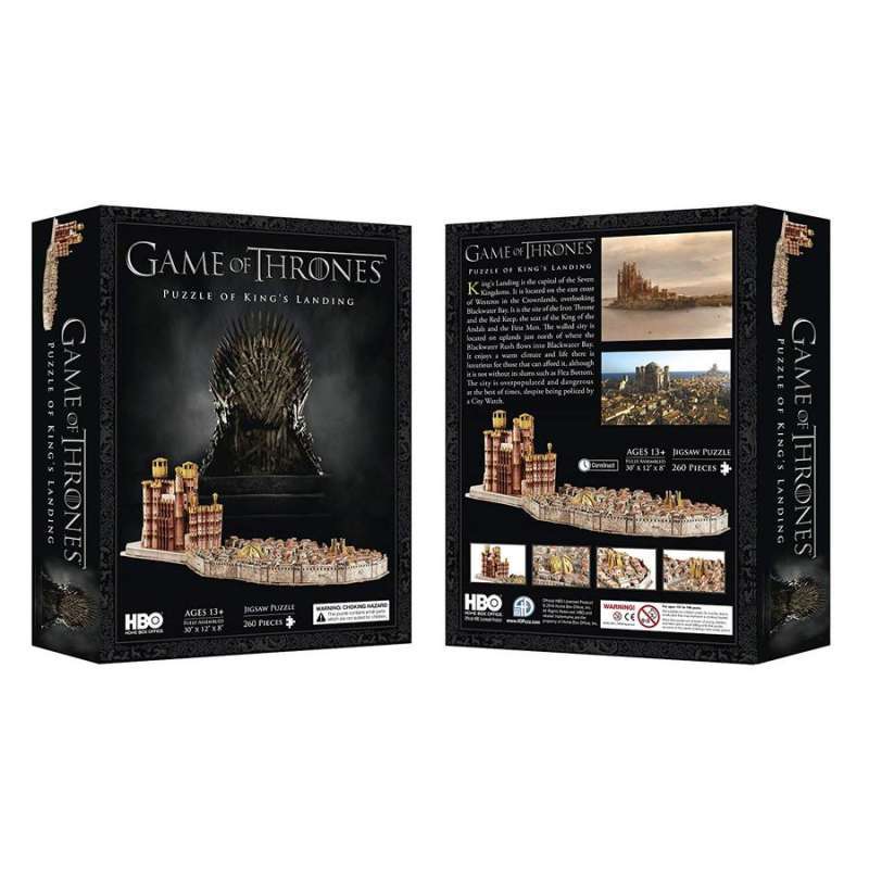 Jual 4D Cityscape Game of Thrones (GoT) 3D Puzzle of King's Landing di ...
