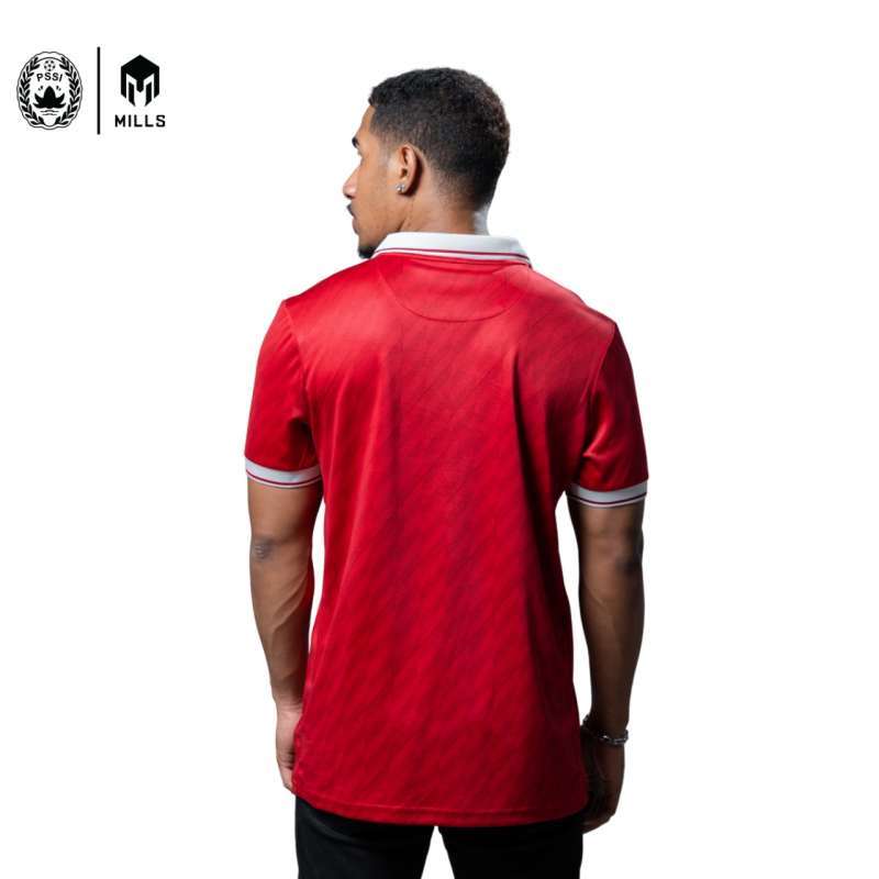 Jual Mills Timnas Indonesia Jersey Home Replica Version 1157ina Red Di ...