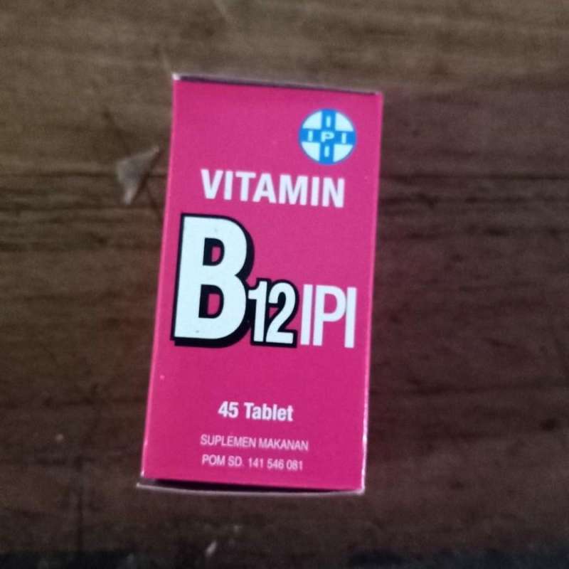 Promo Vitamin B12 IPi 45 Tablet Diskon 2% di Seller Mula Shop - Pasar ...