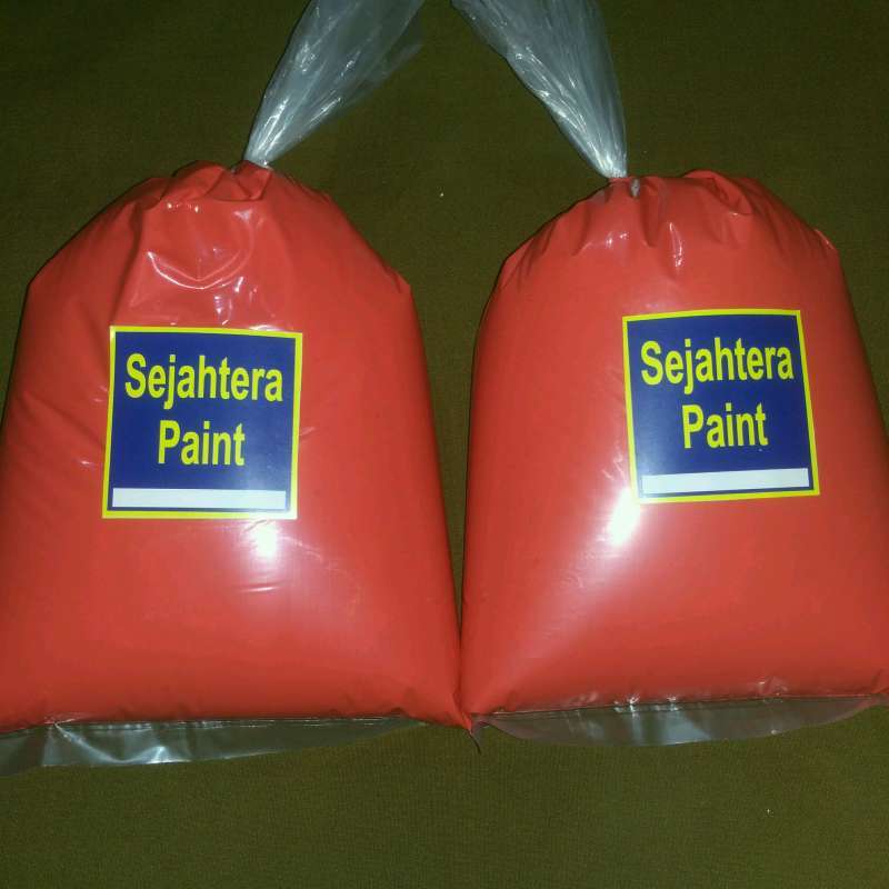 Jual Cat Tembok Kiloan // MERAH CERAH di Seller prima jaya bandung ...