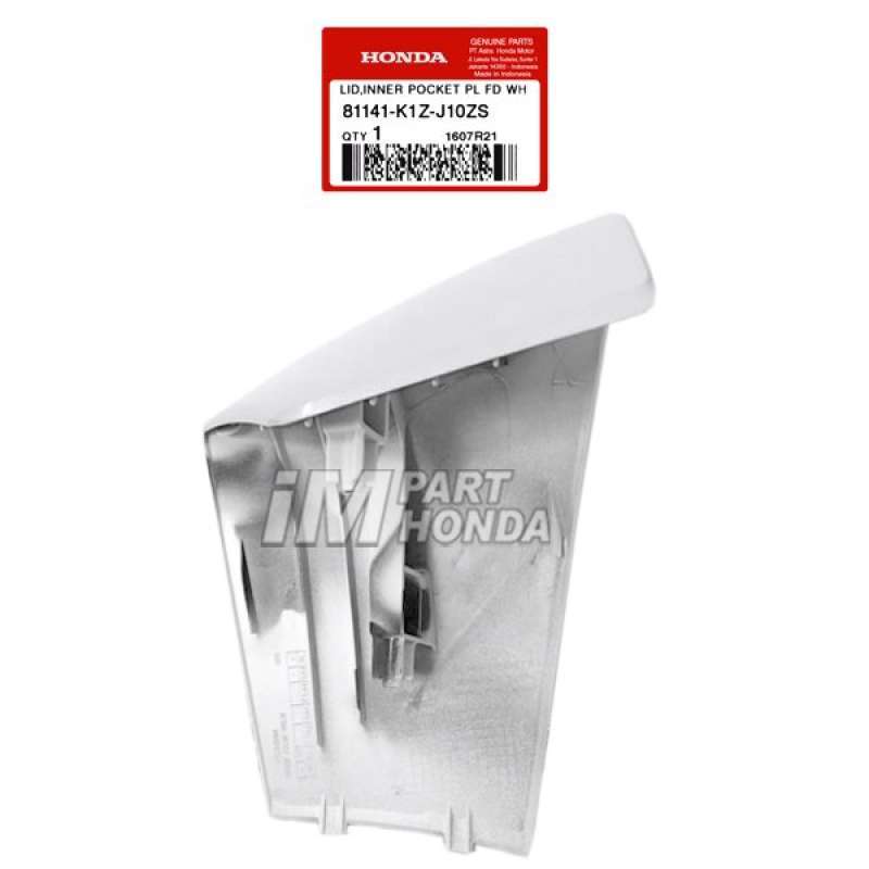 Jual Ahm 81141-k1z-j10zs Lid Inner Pocket Pcx 160 Putih Mutiara Di ...