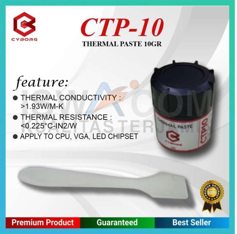 Jual Thermal Paste Cyborg Original Murah - Harga Diskon Juni 2024 | Blibli