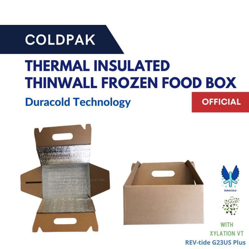Jual Coldpak Thermal Box Frozen Food Thinwall Insulated Box Tahan ...