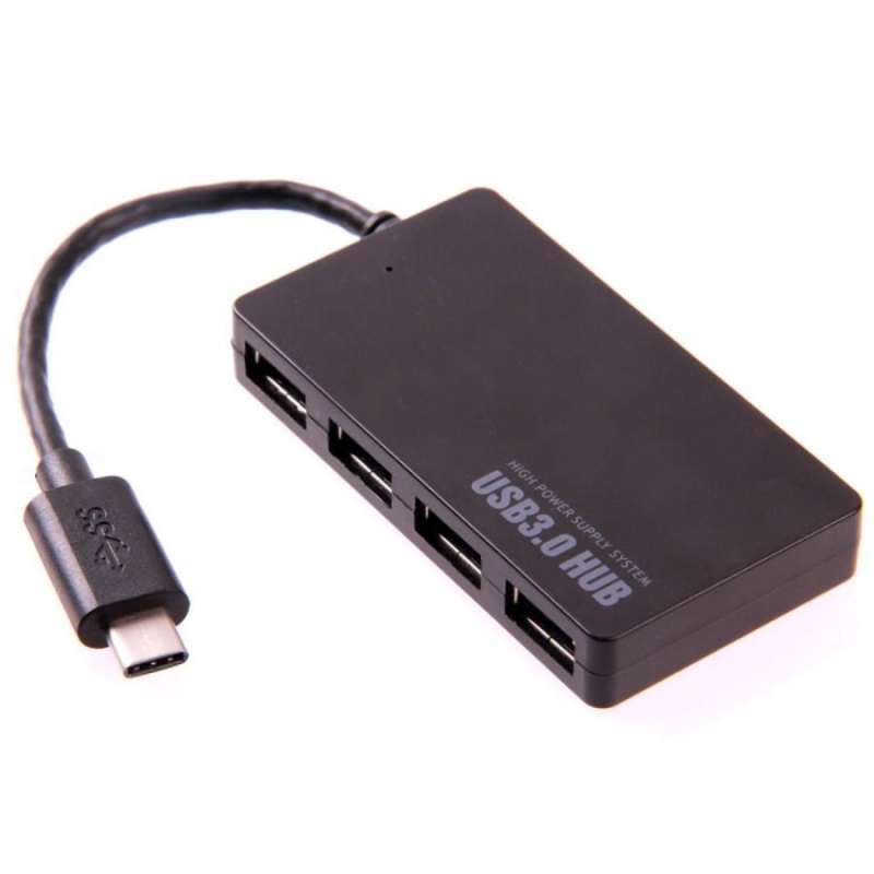 Jual USB Type C to USB 3.0 Hub Adapter 4 Port - UH-103C di Seller Sanon ...