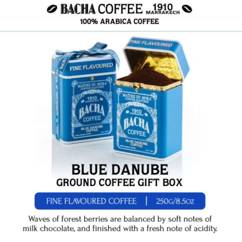 Jual Bacha Coffee Blue Danube Fine Flavoured Signature Nomad Collection ...