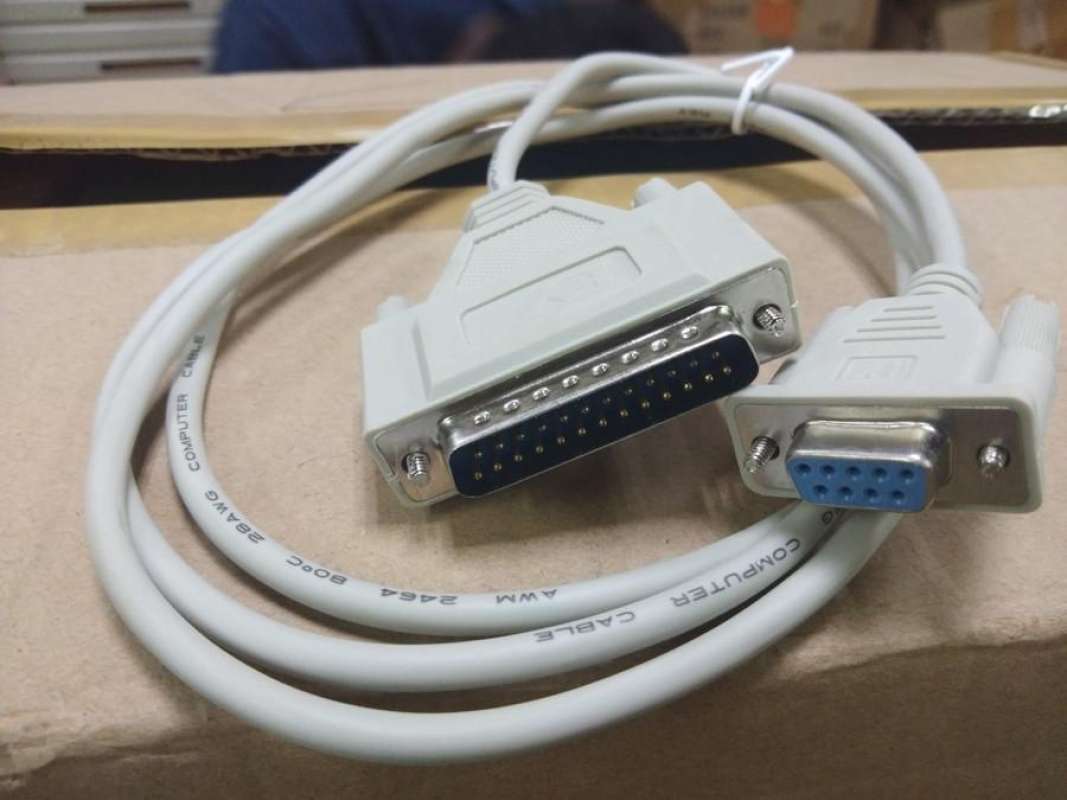 Jual Kabel Serial DB9 to DB25 Male / Kabel Printer Kasir di Seller ...