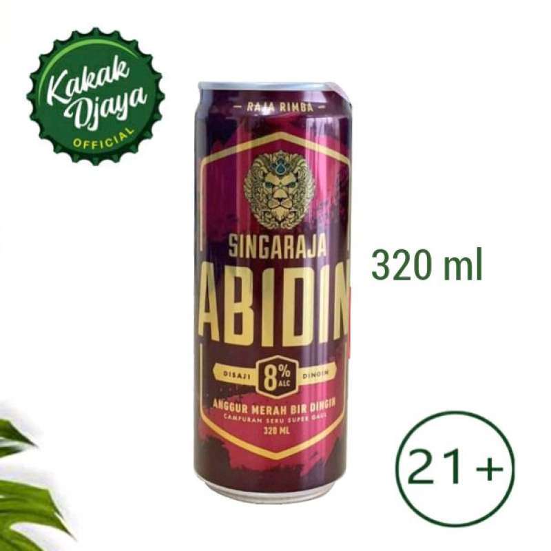 Jual Abidin Beer Singaraja Abidin Bir Abidin 320 Ml Can Abidin Kaleng ...
