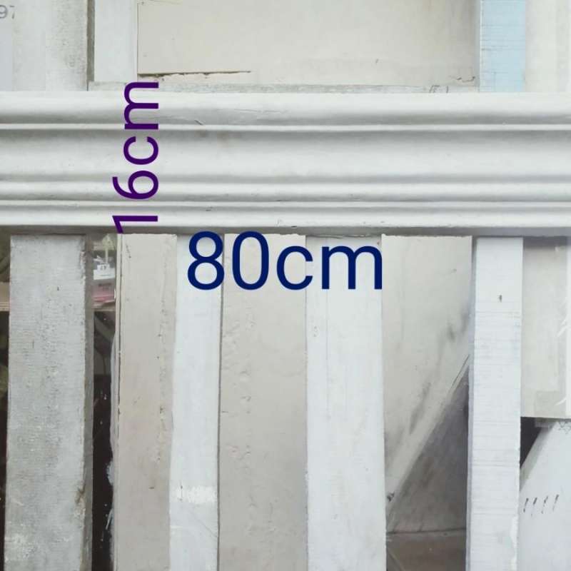 Jual lisplang GRC beton L.16cm x P.80cm di Seller TERAWANGAN GRC BETON ...