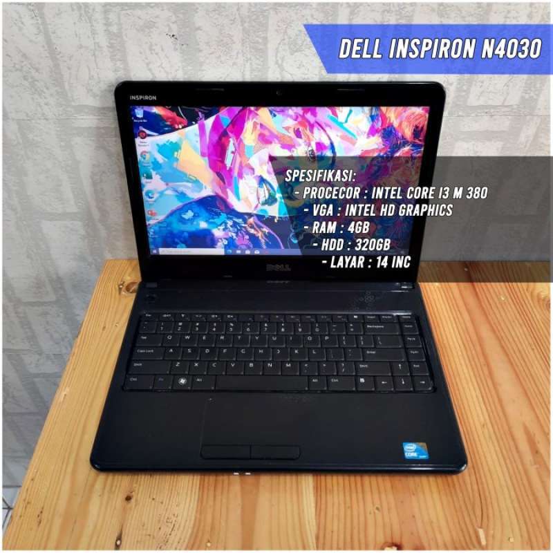 Jual Laptop Dell Inspiron N4030 Core I3 Ram 4/320 Intel Hd Graphics ...