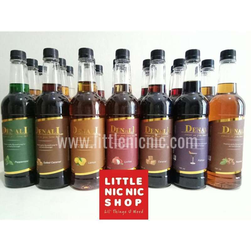 Promo Sirup Denali Aneka Rasa Flavour Syrup Minuman Cafe Diskon 4% Di ...