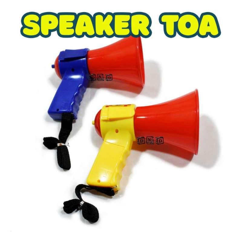 Jual Mainan Anak Speaker Toa Polisi Megaphone Pemadam Kebakaran Merah ...