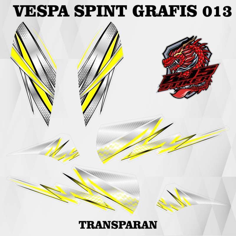 Promo stiker transparan vespa / striping transparan / decal stiker ... Promo stiker transparan vespa / striping transparan / decal stiker ...