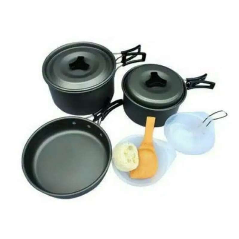 Jual COOKING SET DS 300 ALAT MASAK NESTING OUTDOOR di Seller Andess ...
