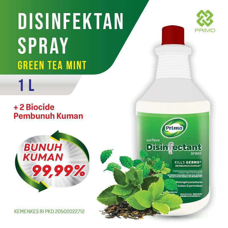Promo Primo Disinfectant Spray Surface Disinfektan Antiseptik 1 L ...