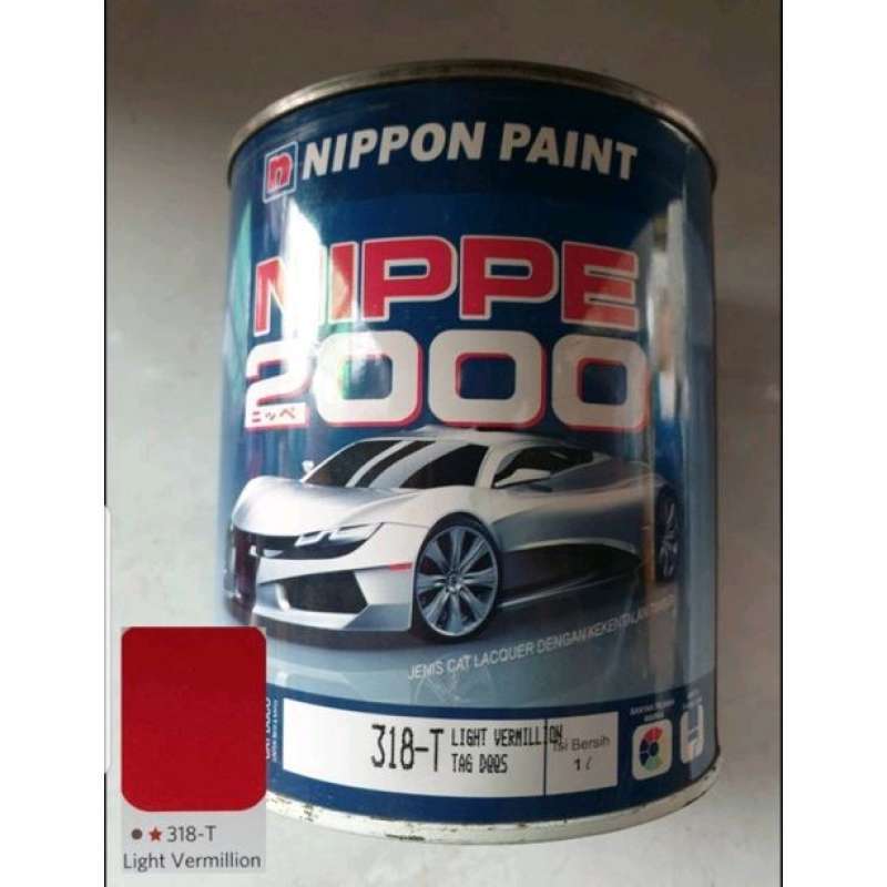 Jual Cat Nippe 2000 Nippon Paint Warna Light Vermillion Cat Duco Kayu Besi Di Seller Js6 ...