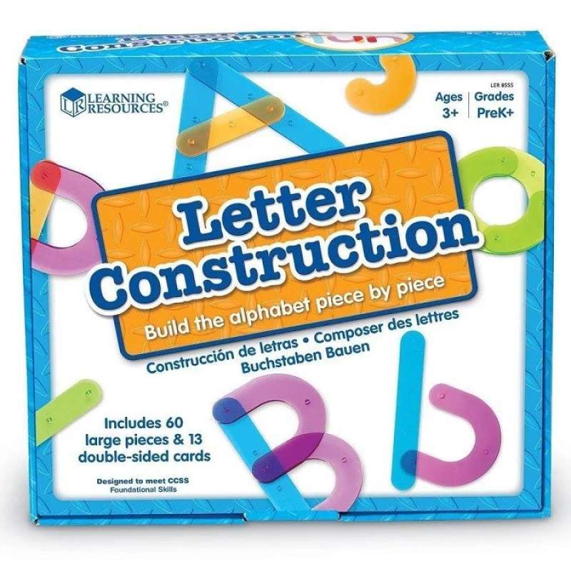 Promo Learning Resources Letter Construction Activity Set Diskon 11% Di ...