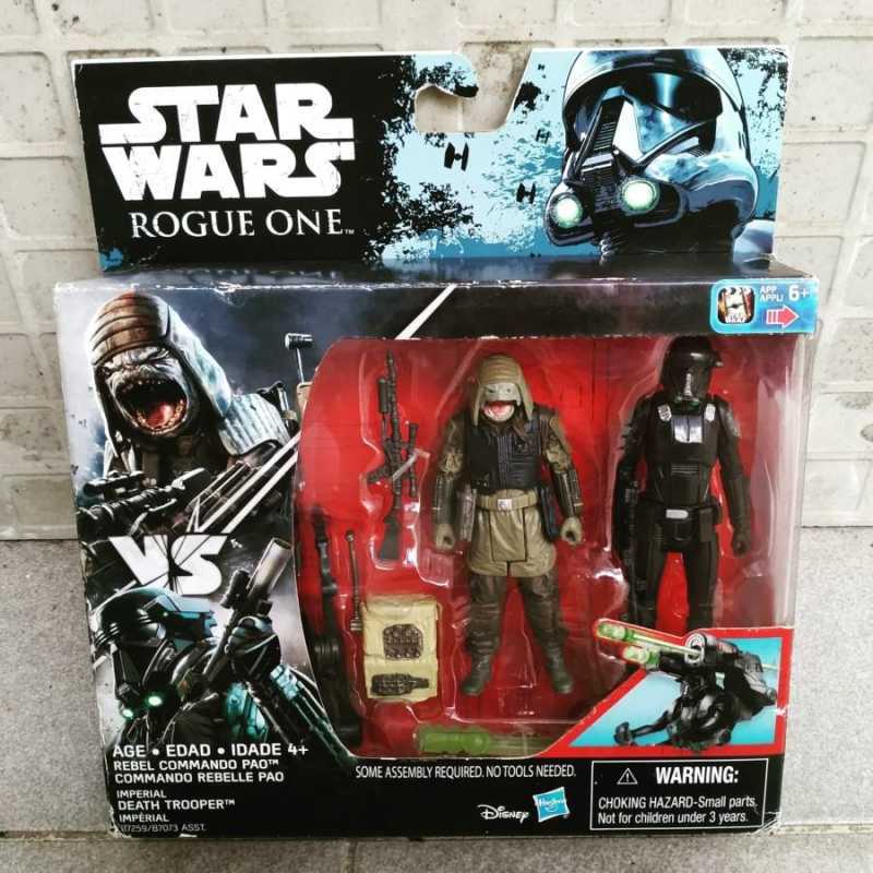 Jual HASBRO STAR WARS ROGUE ONE 2-PACK REBEL COMMANDO PAO & DEATH ...