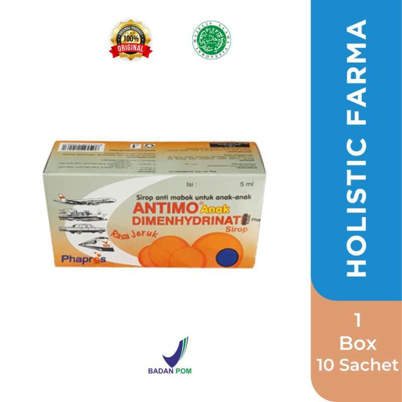 Jual Antimo Anak Rasa Jeruk 1 Box Isi 10 Sachet di Seller Apotek holistic farma - Tulusrejo ...