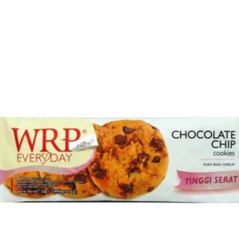 Jual Kukis rasa cokelat dengan cokelat chips WRP chocolate chip cookies ...