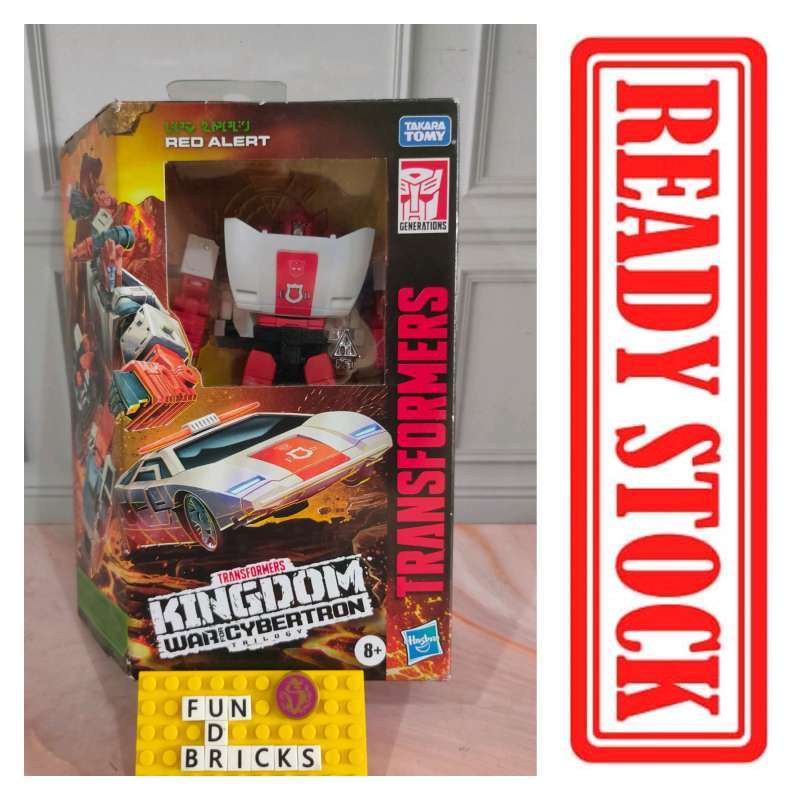 Jual Transformers Wfc Kingdom Deluxe Red Alert Exclusive Di Seller Fun ...