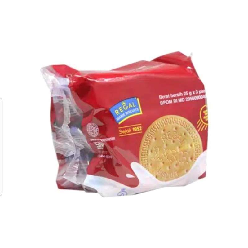 Jual REGAL MARIE BISCUITS 25G ISI 3PCS di Seller Srisusan Shop ...
