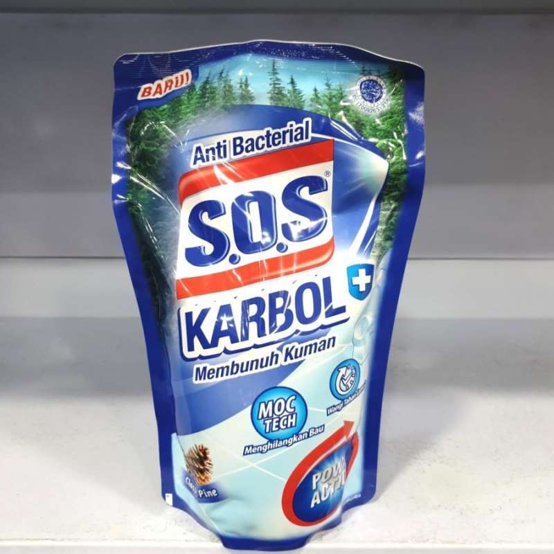 Jual SOS karbol wangi classic pine 750ml di Seller Srisusan Shop ...