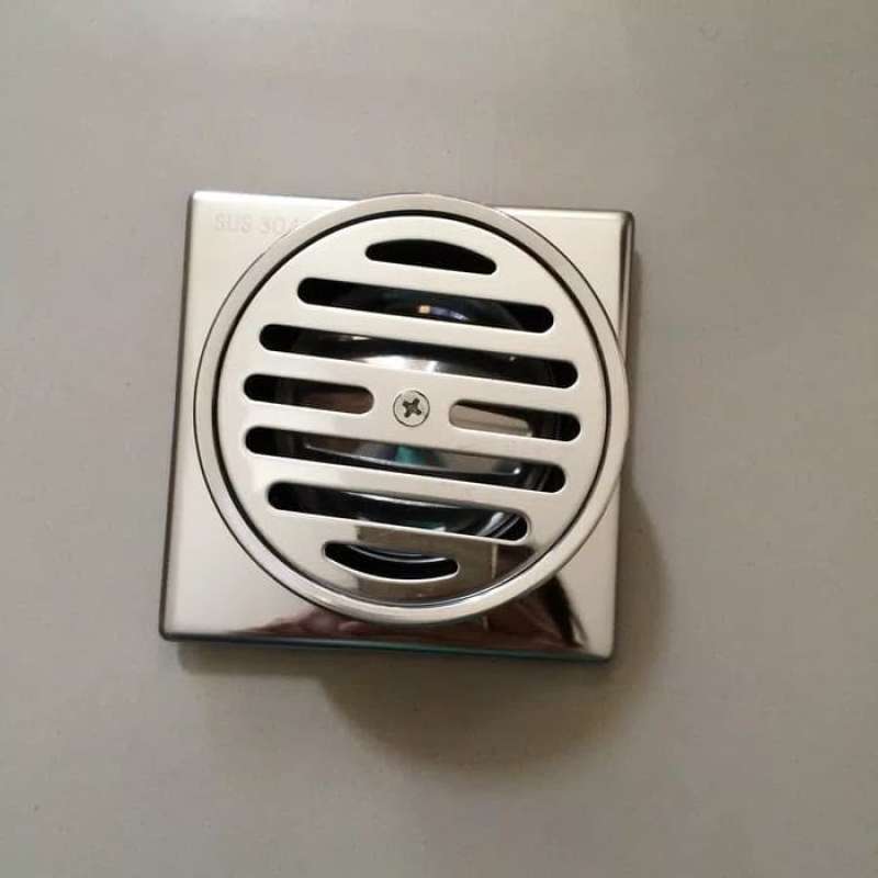 Jual FLOOR DRAIN MODEL TOTO STAINLESS/SARINGAN GOT/SARINGAN KAMAR MANDI di Seller Toserba ...