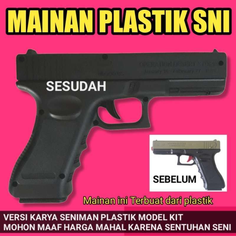 Jual Mainan Plastik Tembakan Pistol G17 Performa Di Seller Yuki Store ...
