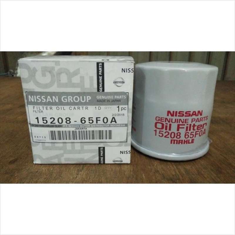 Jual Oil Filter Saringan Oli Nissan March Asli15208-65F0A di Seller ...