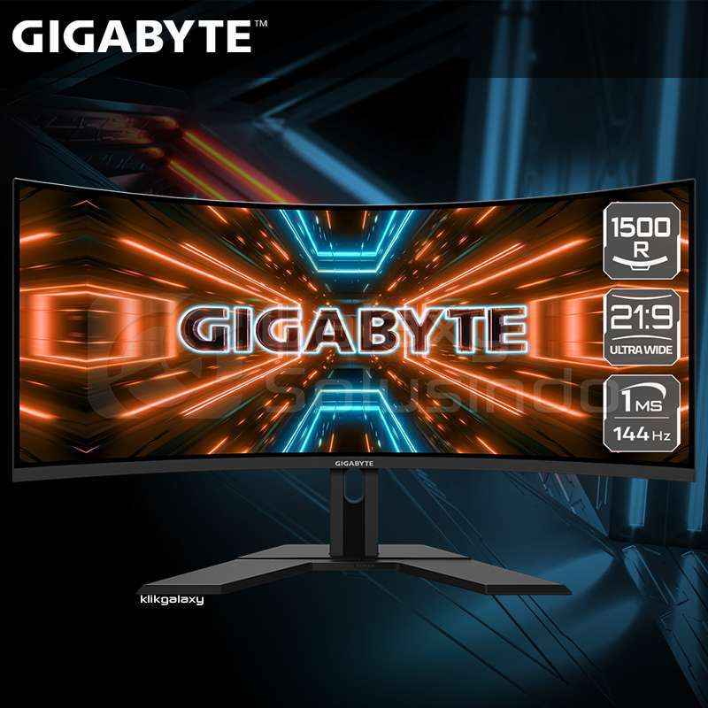 Jual Gigabyte G34WQC 34 Curved 144Hz 1ms UltraWide Gaming Monitor di ...