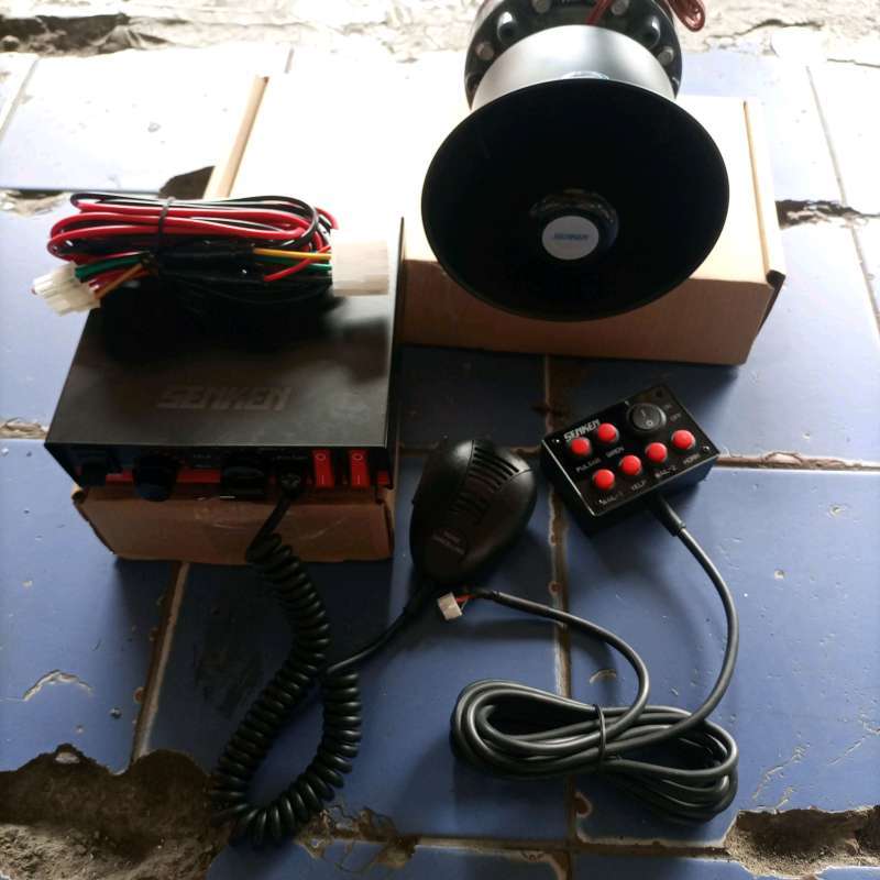 Jual Sirine Senken Toa Besi Bulat Modul Jamper Tombol.Sirine Senken 100Watt Modul Jamper Tombol ...