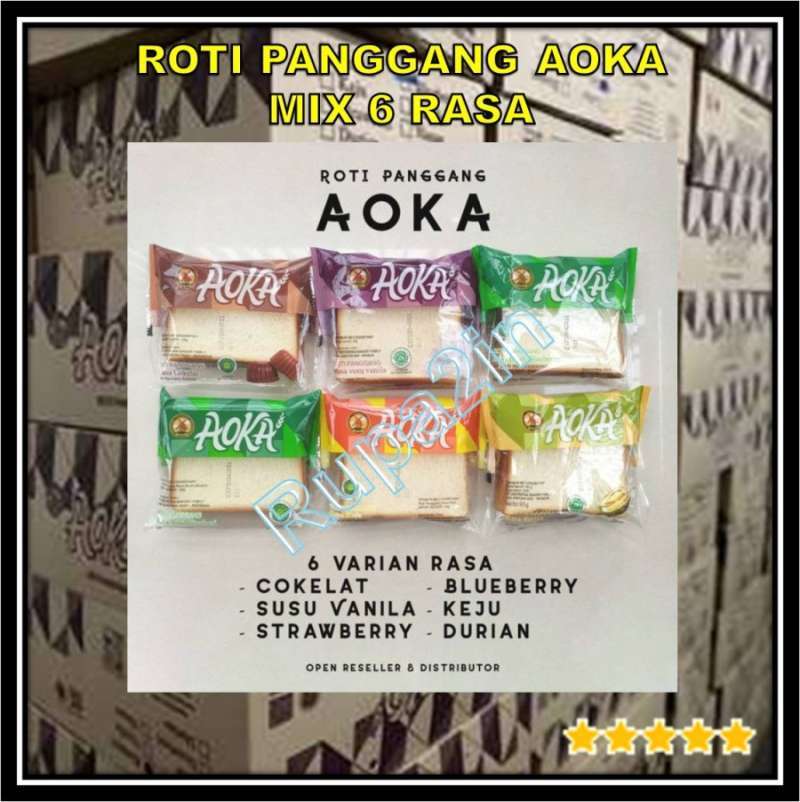 Jual Roti Aoka 1 Dus Mix Rasa Termurah - Harga Grosir Terupdate Hari ...