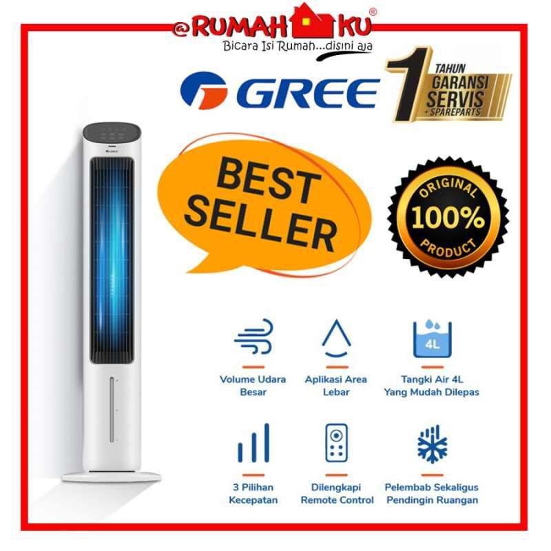 Promo Gree Tower Fan Air Cooler Gta-acool4 Diskon 29% Di Seller Rumahku ...