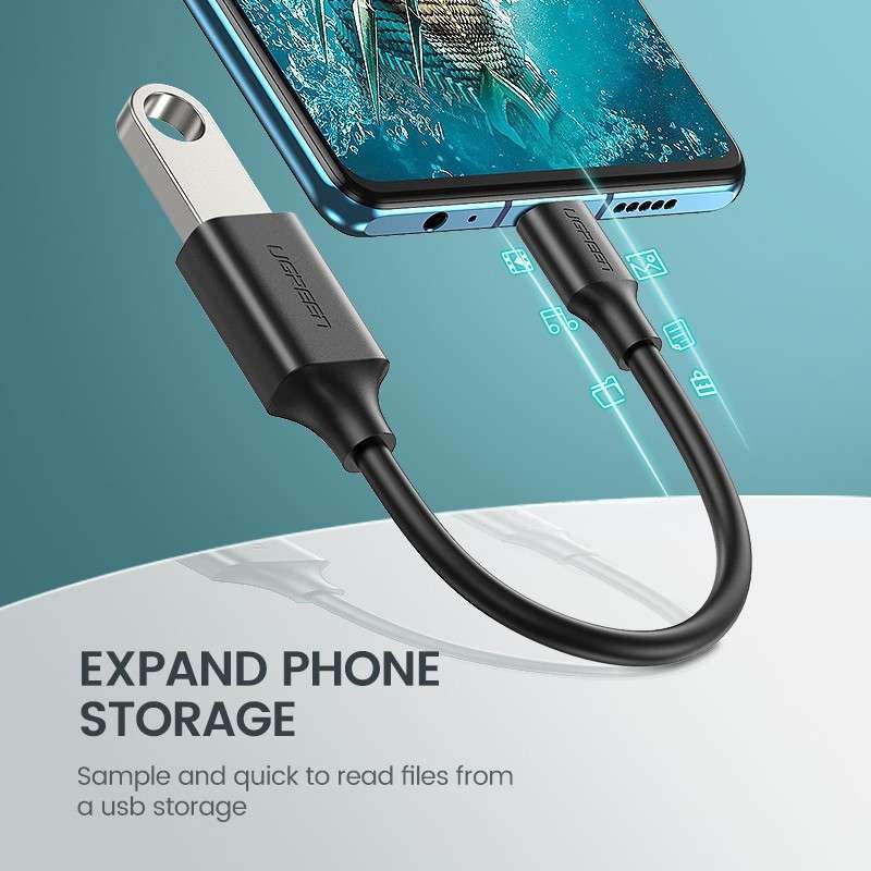 Jual Ugreen Otg Converter Adapter Usb Type C To Usb 3.0 Kabel Otg ...