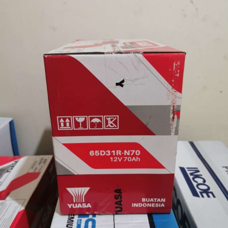 Jual Aki Baterai Basah Yuasa N70/65d31r Mobil L300 Isuzu Elf Kijang Lgx Di Seller Genset Part ...