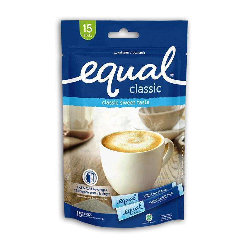 Jual Equal Sweetener Classic 15's Di Seller Frestive Supermarket Otista ...